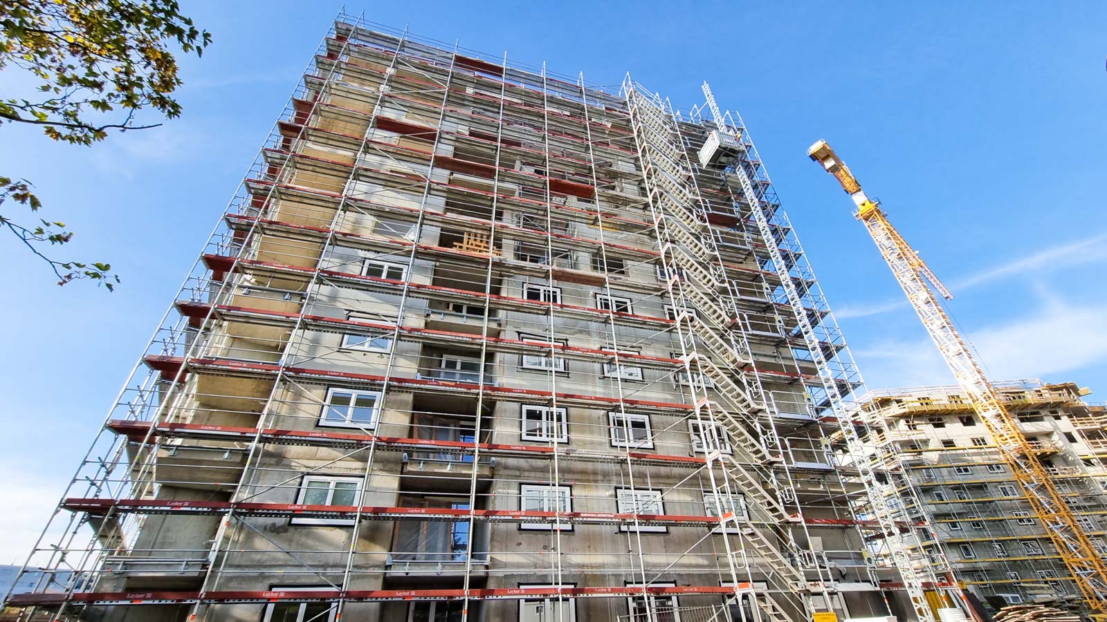 Fassadengerüste – Gerüstbau Wien – Bukowina Gerüstbau GmbH