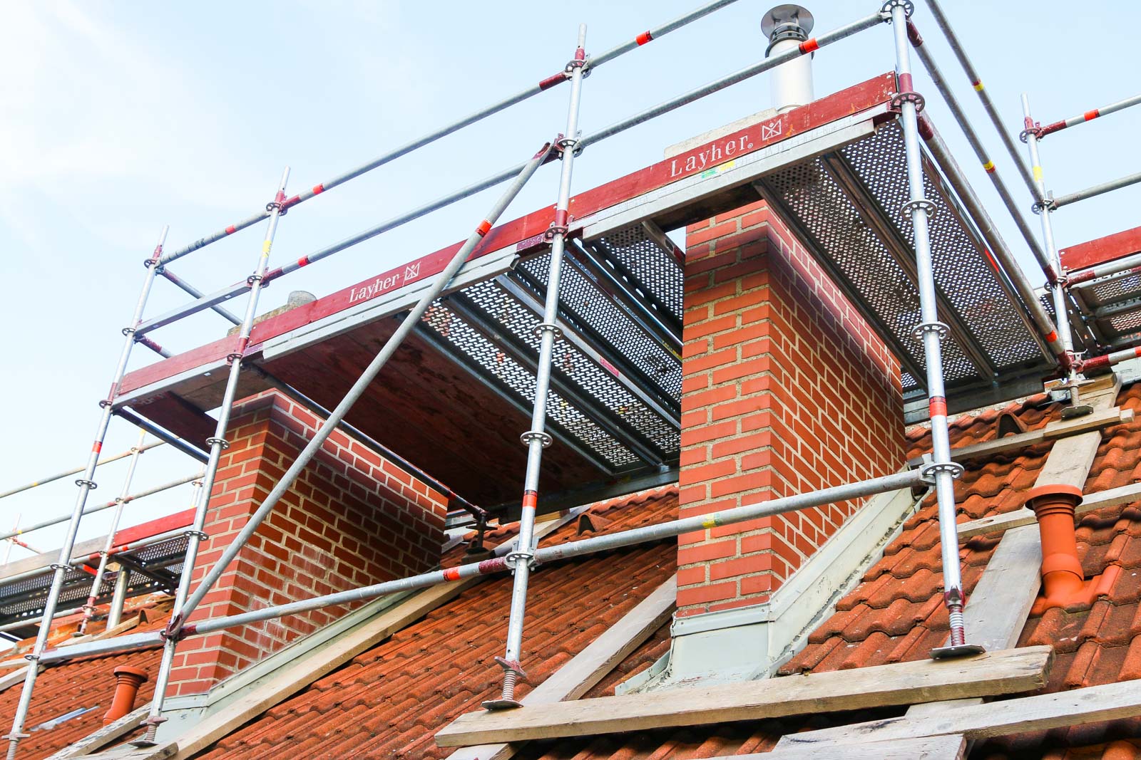 Kamingerüste – Gerüstbau Wien – Bukowina Gerüstbau GmbH